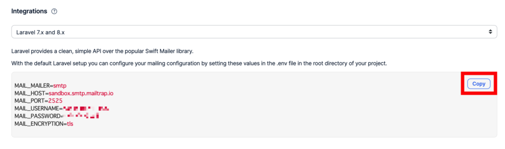 メールのテスト送信に便利なMailtrapの使い方【Laravel対応】 – Fika Dev｜プログラミング技術メモ